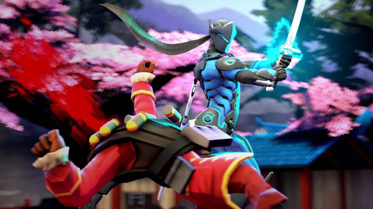 [SFM] Overwatch: Genji Gaiden (Poster Timelapse) - YouTube