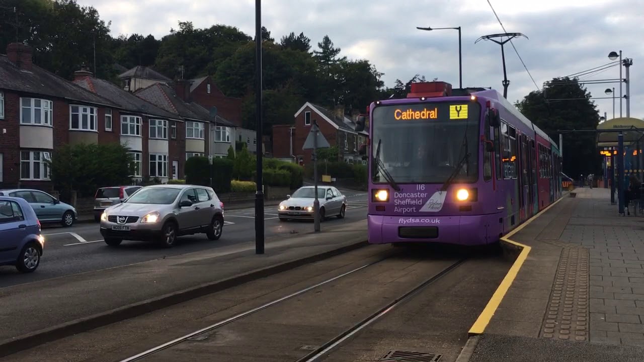 Stagecoach Sheffield SuperTram 116 At Middlewood P+R To Cathedral - YouTube