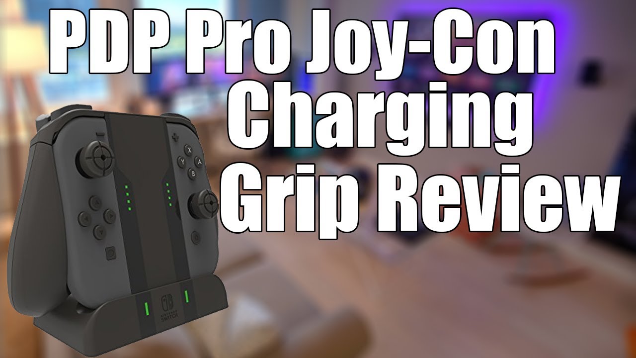 PDP Pro Joy-Con Charging Grip Review for Switch - YouTube