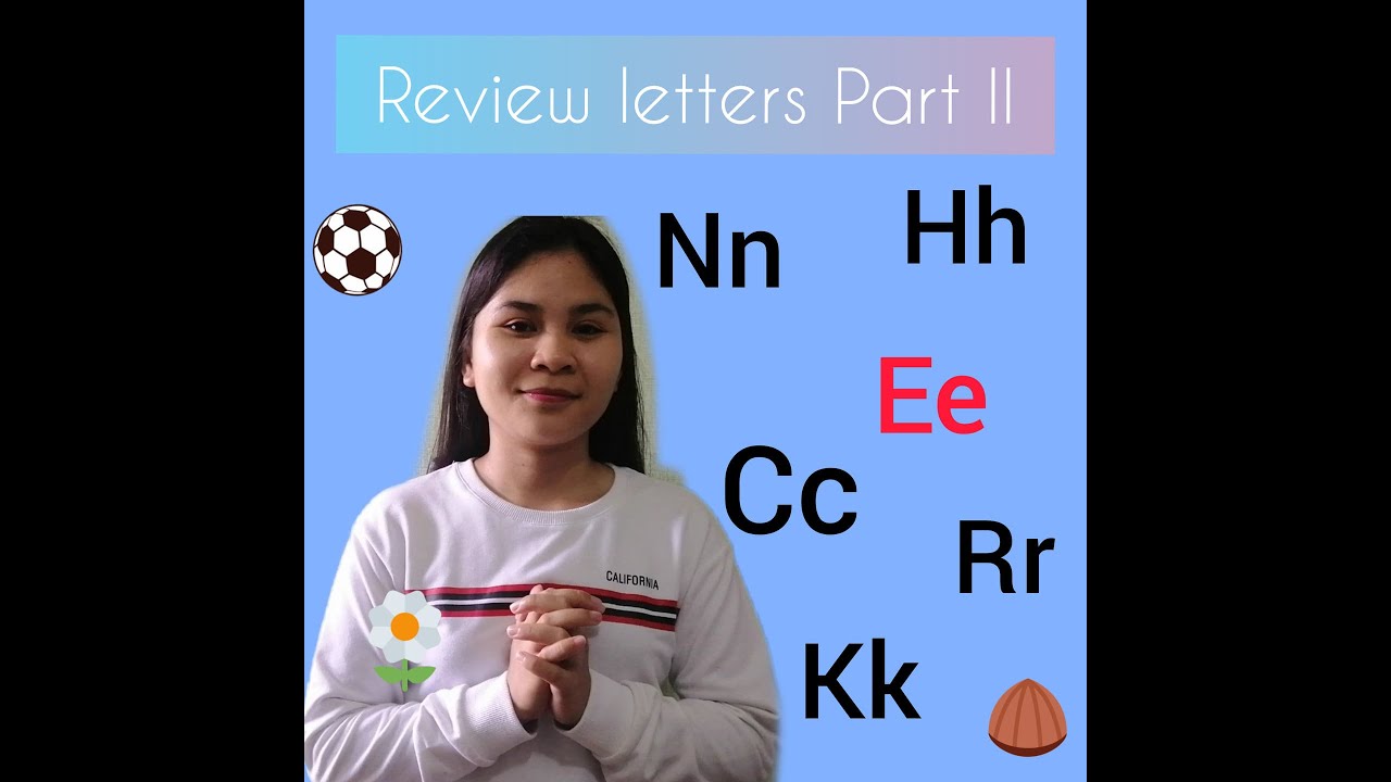Review Part II: Letters Cc, Nn, Kk, Ee, Hh, and Rr - YouTube