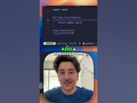 How to debug python with ipdb 📈 #coding #programming #developer #python #datascience - YouTube