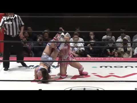 Japanese women wrestlers bent in brutal submission holds PART 2