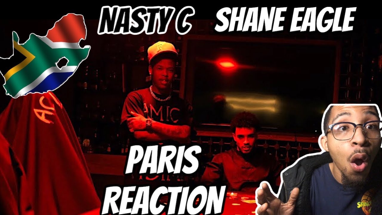 American Reacts To Shane Eagle “paris” Ft Nasty C Youtube