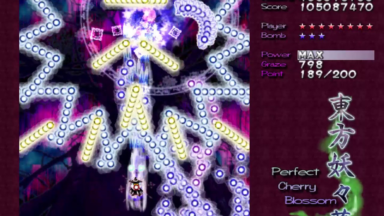 Touhou - PCB - Stage 6 - Normal Practice - YouTube