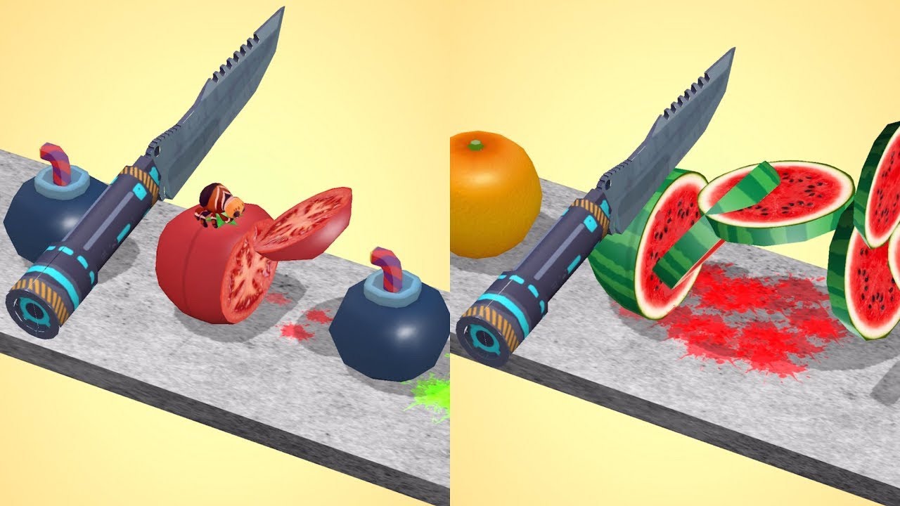 Fruit Slicer! Very Satisfying And Relaxing ASMR Slicing Game - YouTube