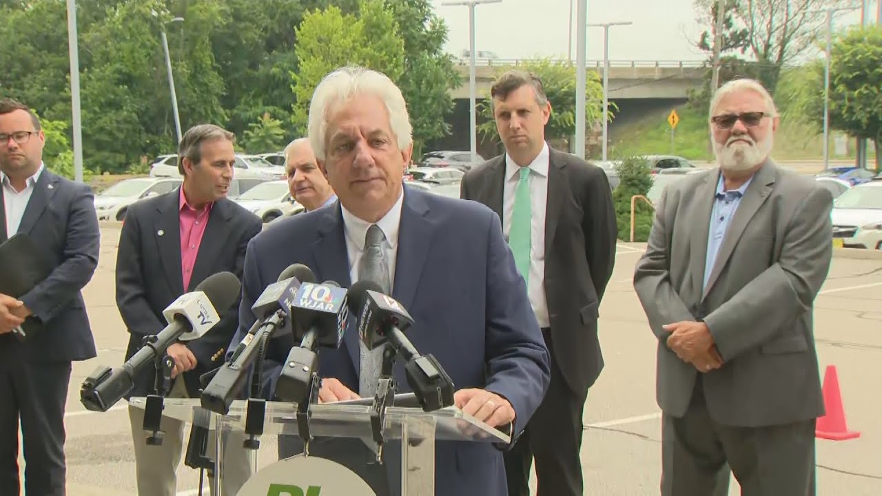 Rhode Island announces funding for Route 37 work - YouTube