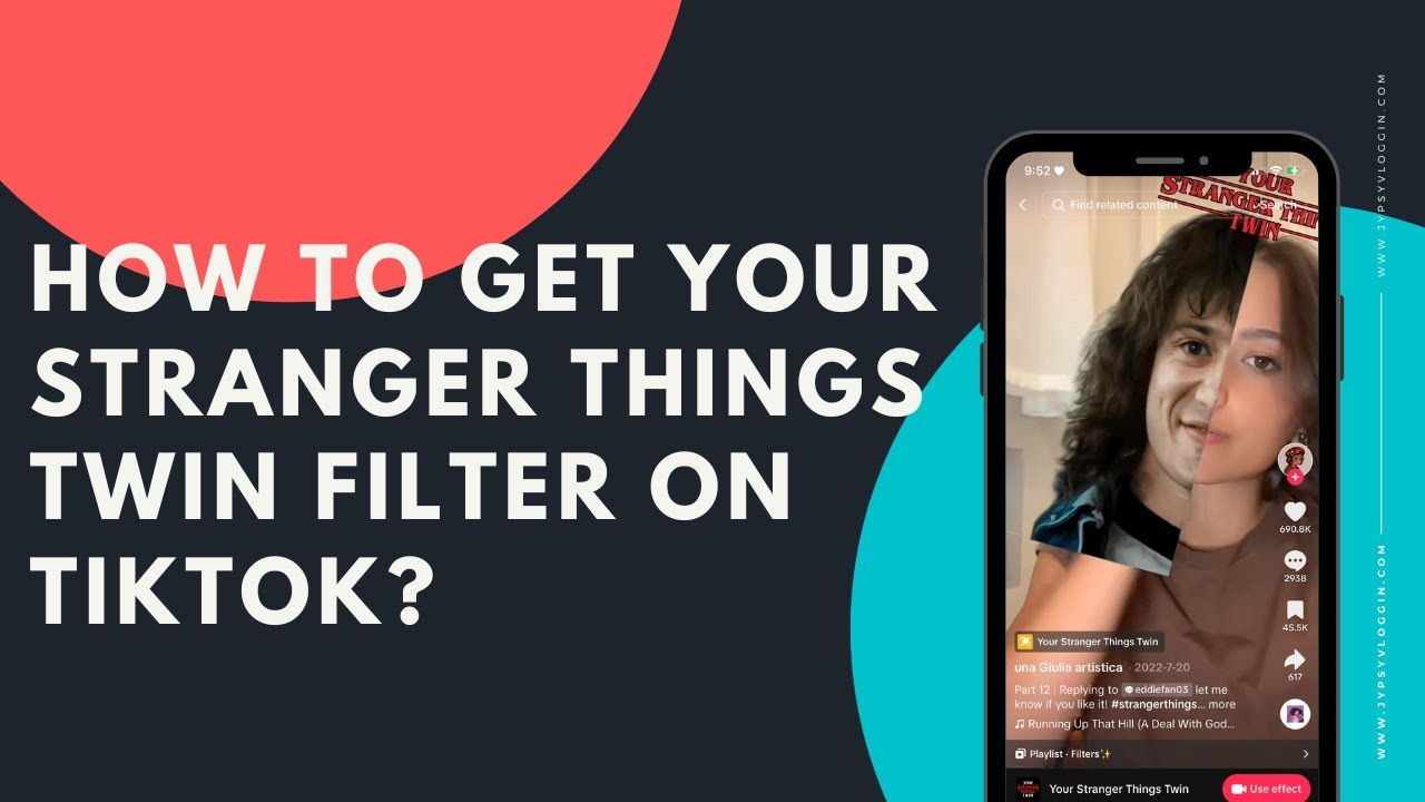 How to get Your Stranger Things Twin filter on TikTok - YouTube