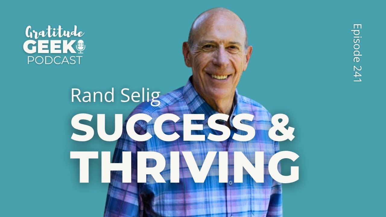 Enoughness: Redefining Success Through Gratitude | Rand Selig - YouTube