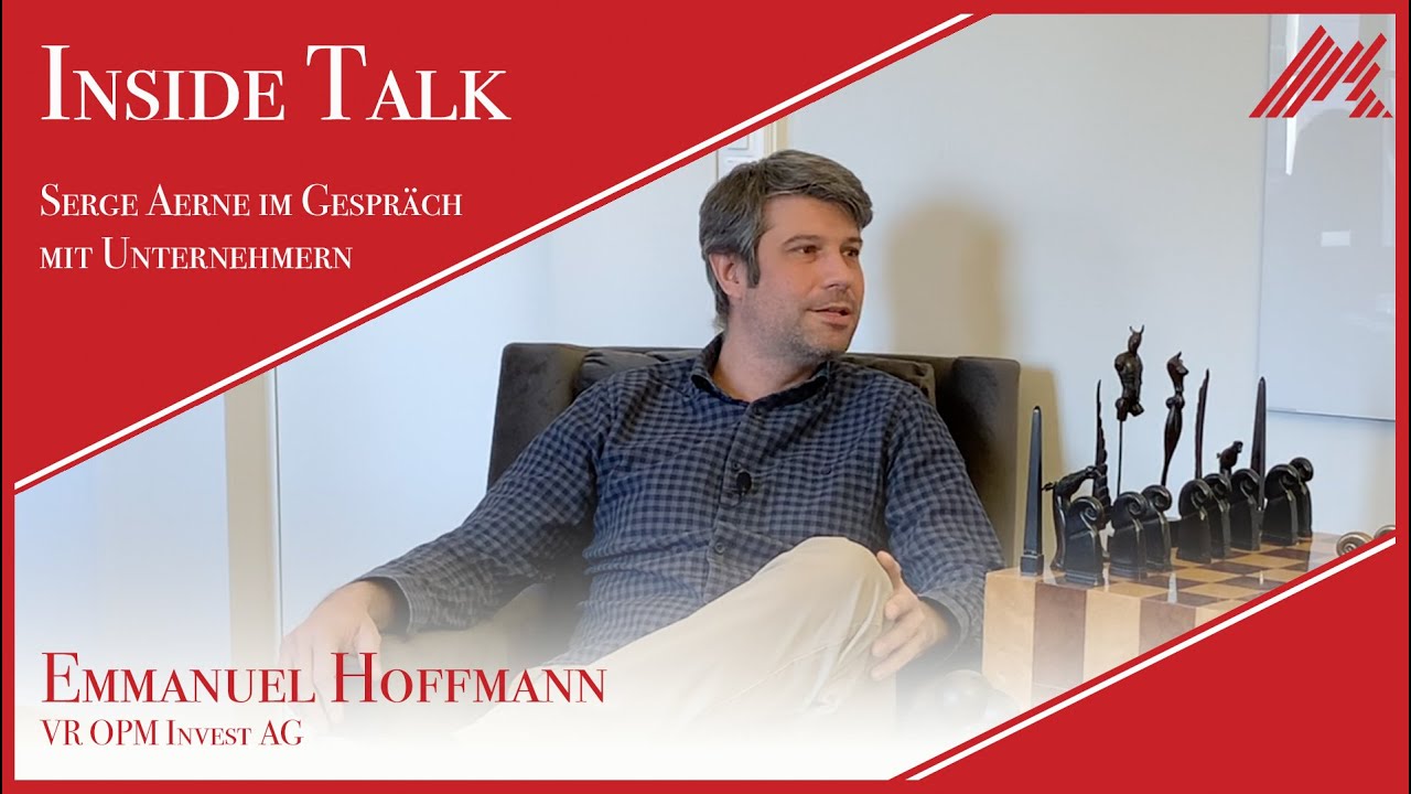 Unternehmer helfen Unternehmern - Emmanuel Hoffmann, VR OPM Invest AG ...