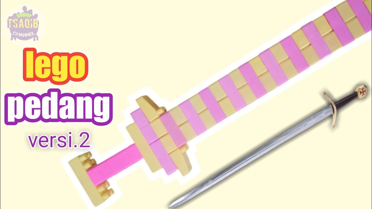 Membuat pedang keren dari lego - YouTube