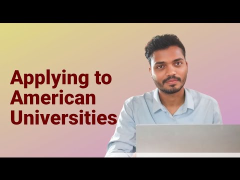 How to apply to US universities | Step-by-Step Process! | masters | USA - YouTube