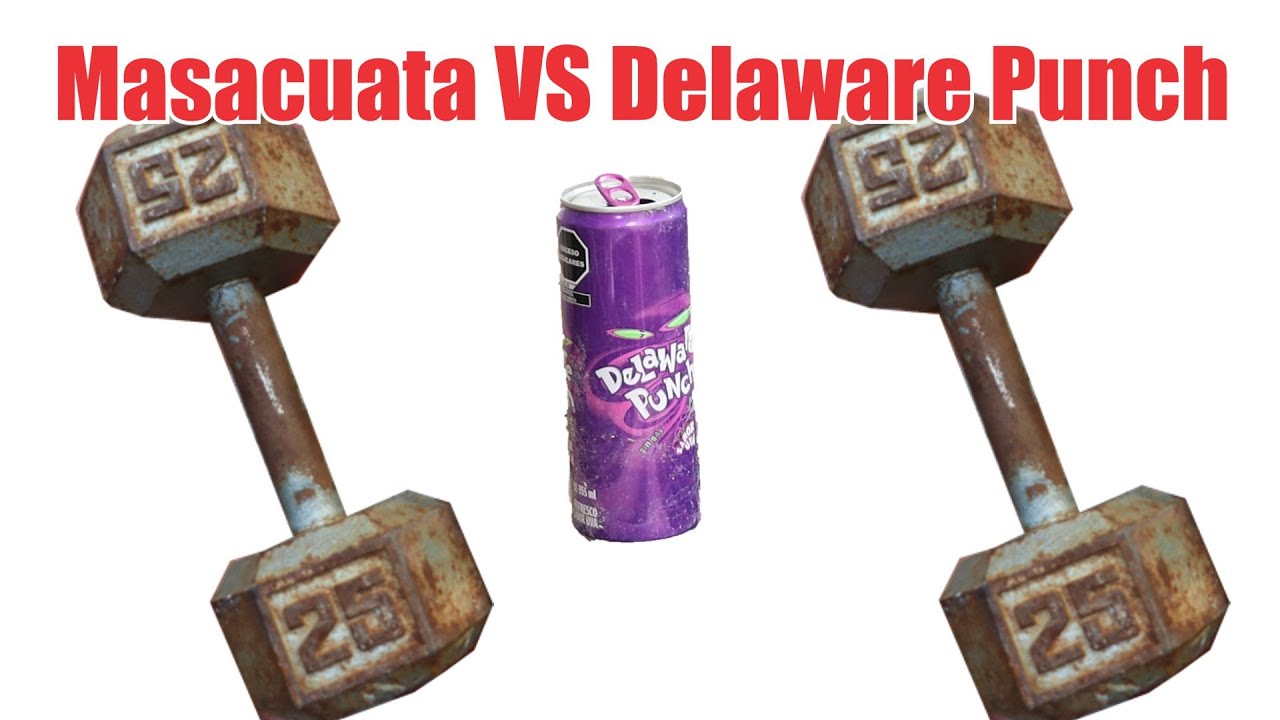 Masacuata VS lata de Delaware Punch: Calentando motores con una latita ...