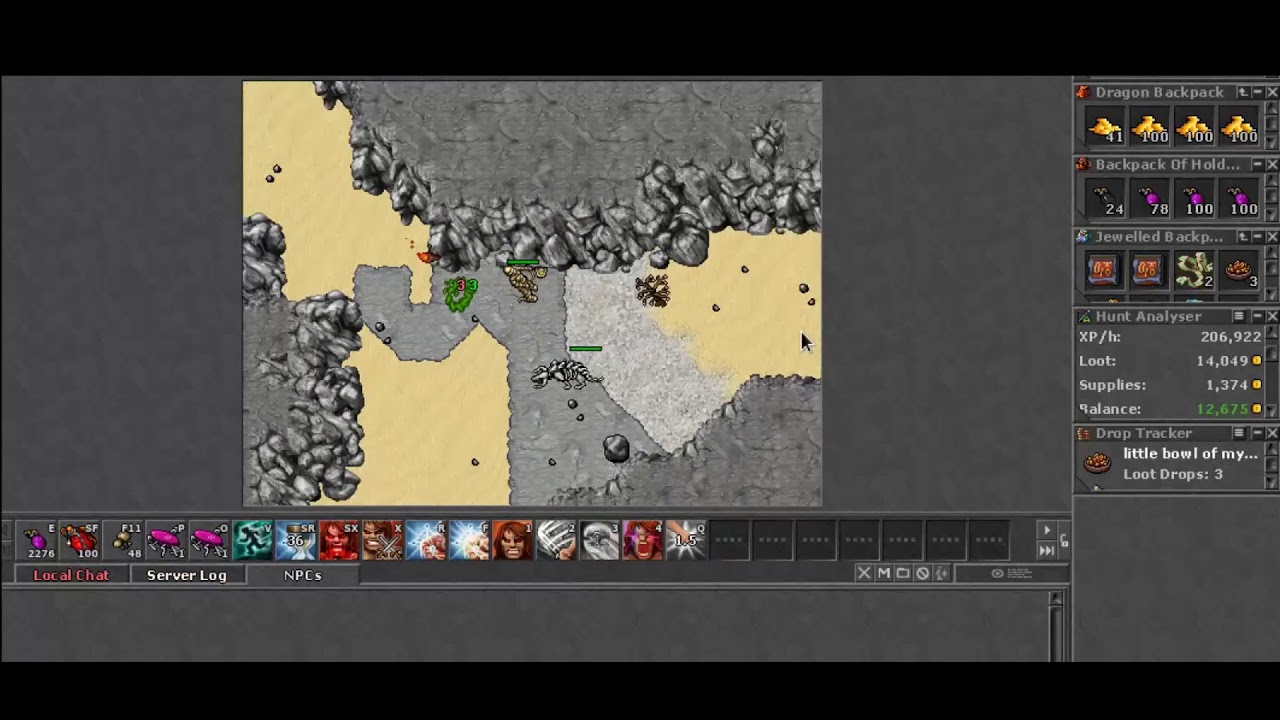 Tibia CloudBot - Putrid Mummy for Knights - YouTube