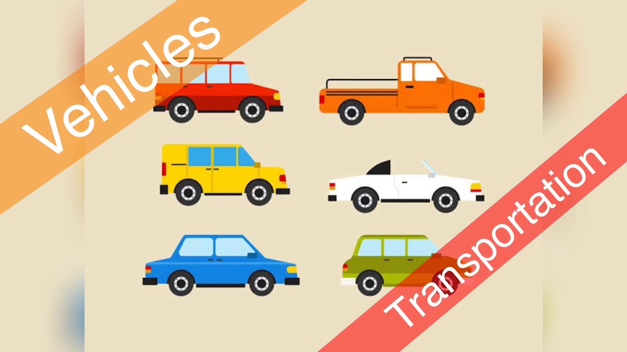 Vehicles | Transportation | Colors - YouTube