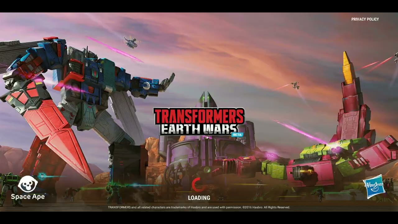 Transformers Earth Wars intro and getting megatron - YouTube