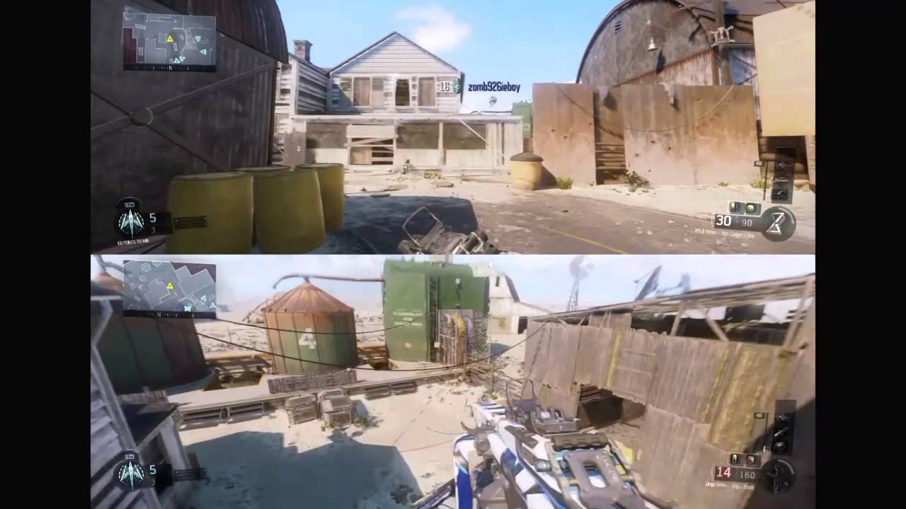 Call of duty black ops 3 online splitscreen online - YouTube