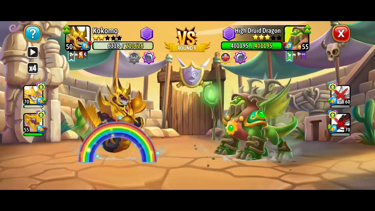 Dragon city Arena Battle #dragoncity #gaming - YouTube