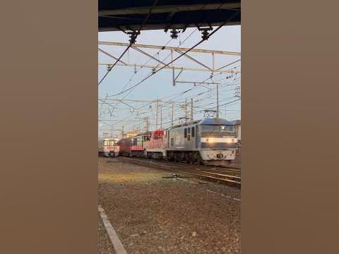 三重連 2078レEF210-101+DD200-9+ムドEF64 1023 - YouTube