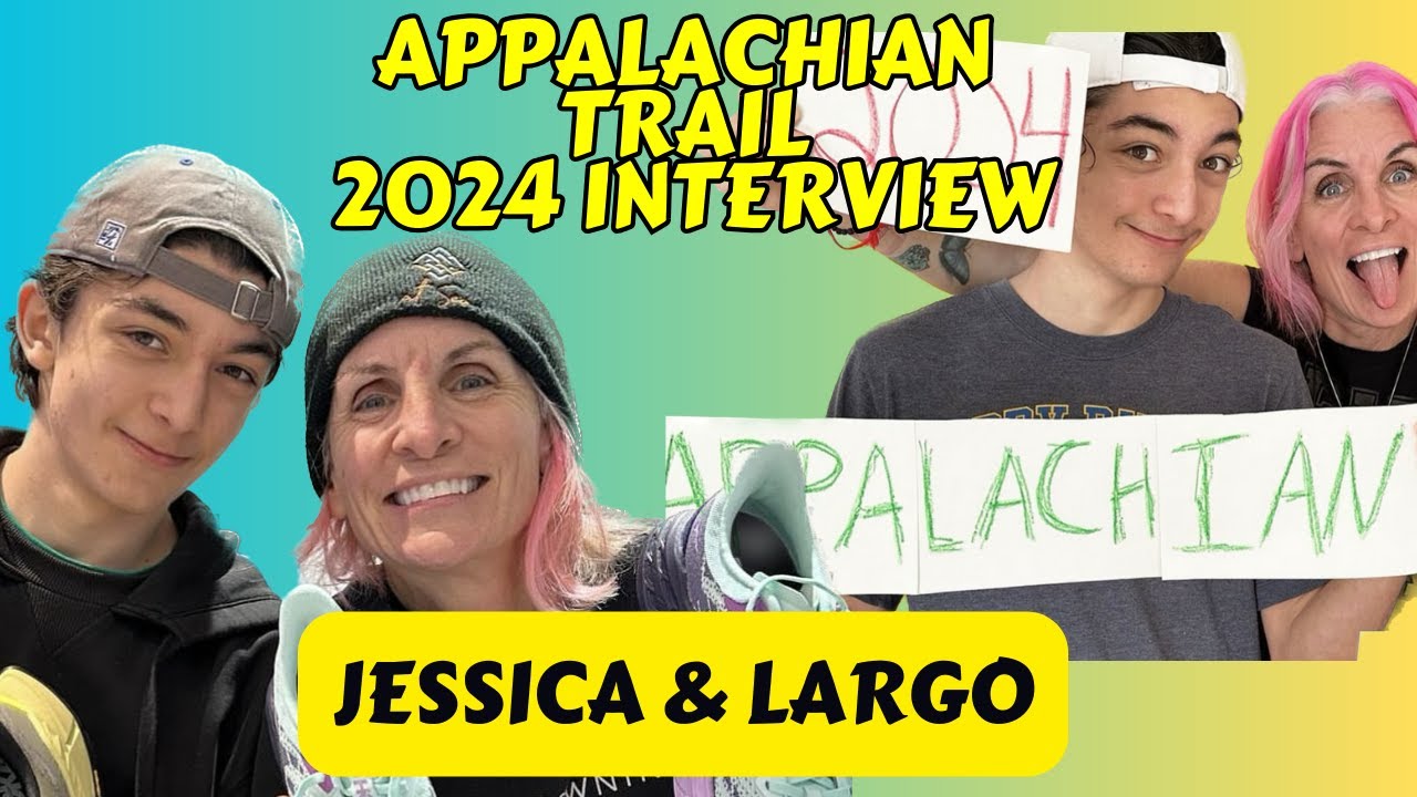 An Appalachian Trail 2024 Interview. Jessica and Largo. - YouTube