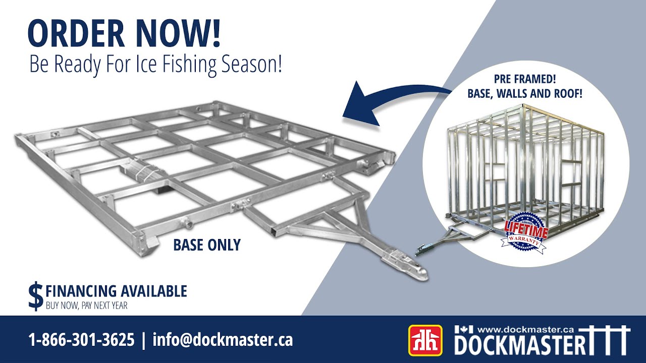 @FishNtheArctic Going Ice Fishing With the New Dockmaster Ice Shack ...