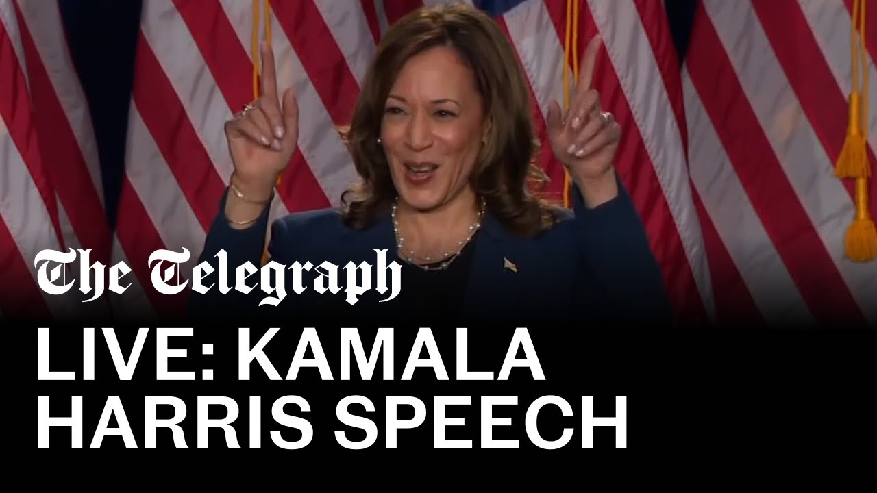 In full: Kamala Harris says Trump will harm middle class - YouTube