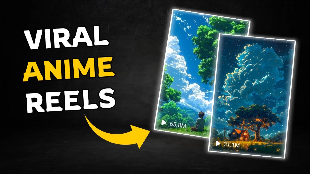 How to Create Trending ANIME Reels | Anime video kaise banaye - YouTube