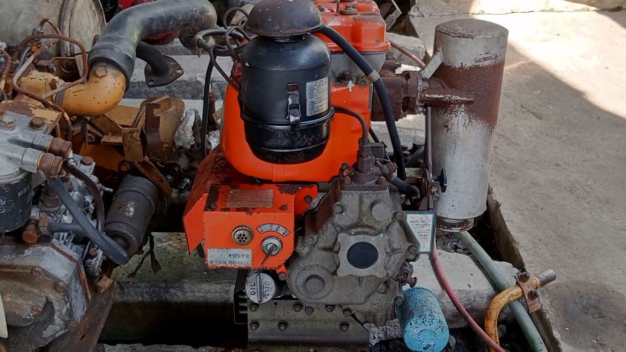 (đã bán VT) Giá 9tr3 động cơ diesel Robin DY80 - 16ps/3000rpm -Japan ...