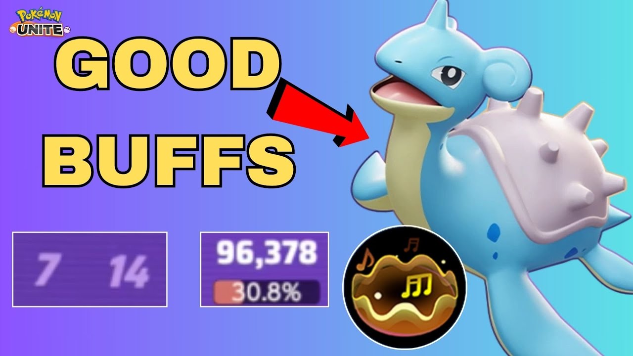Buffed Perish Song LAPRAS Is Nice | Pokemon Unite - YouTube