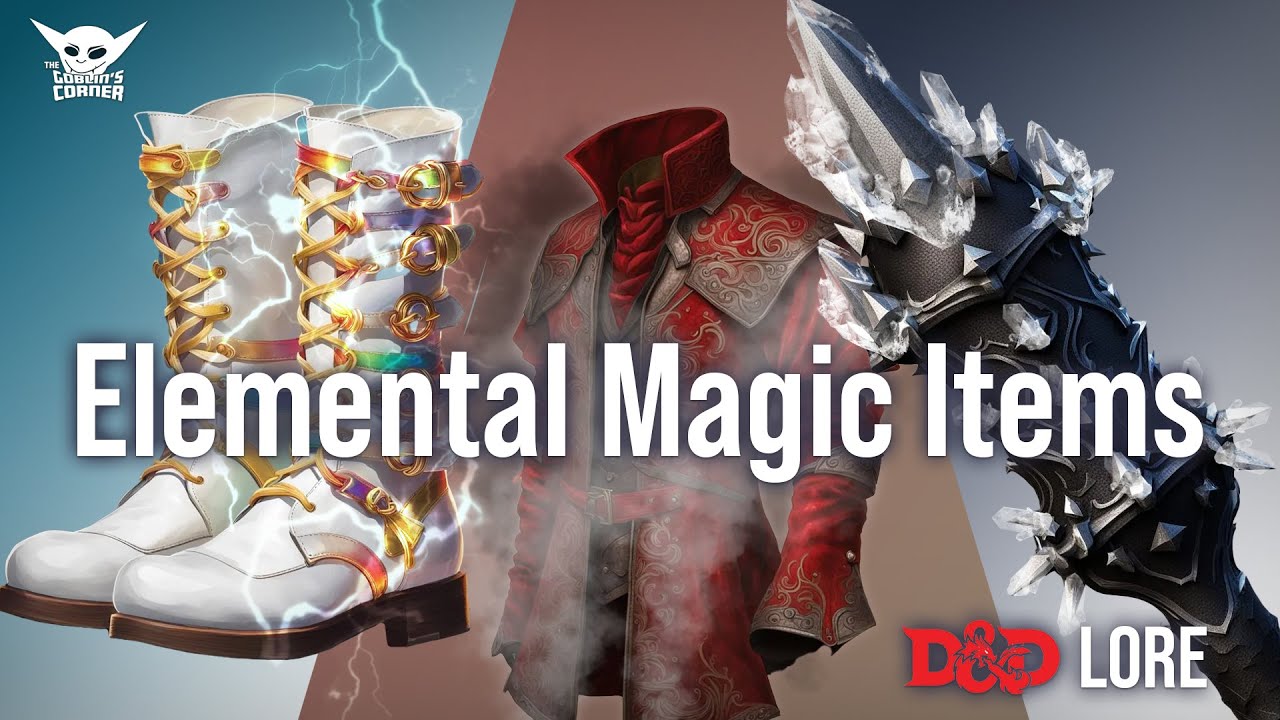 New Elemental Magic Items for D&D - YouTube