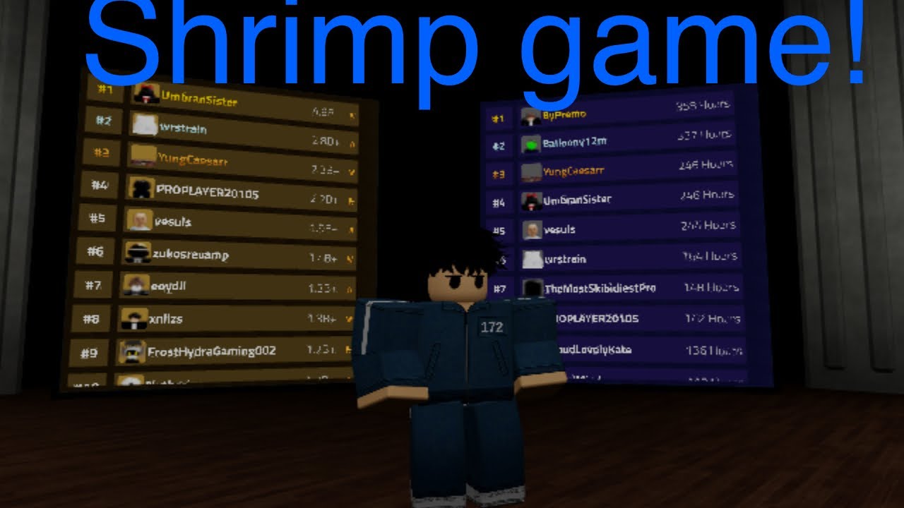 We’re ganna play shrimp game today! #roblox #gameplay #shrimpgame - YouTube