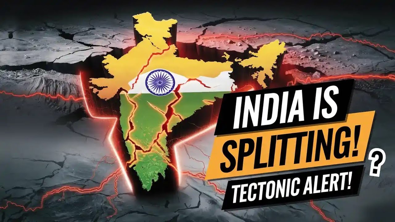 India's Tectonic Plate is Splitting! What Does it Mean? - YouTube