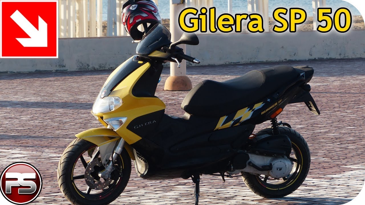 Gilera Runner SP50. Обзор об забор - YouTube
