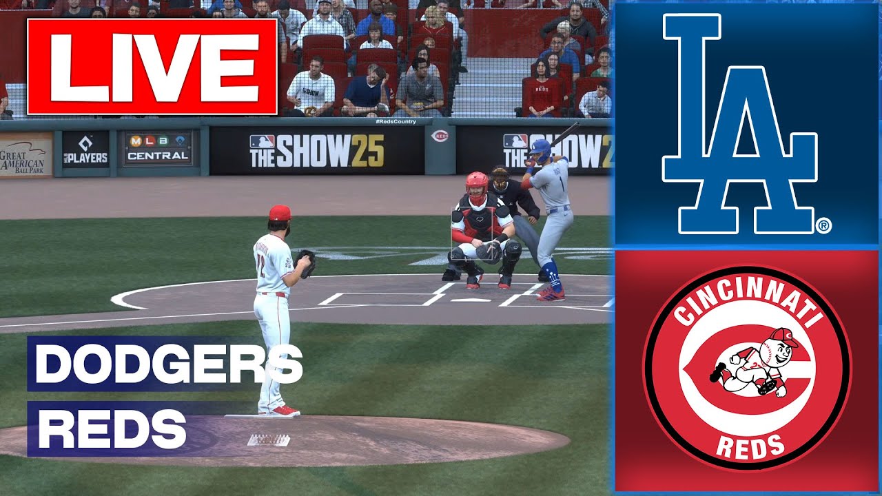 🔴LIVE 🔴Cincinnati Reds vs Los Angeles Dodgers/ July 29/ Mlb Envivo/MLB ...