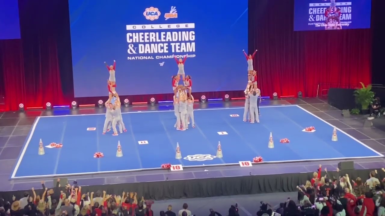 Ohio State University Cheerleading 2022 - YouTube