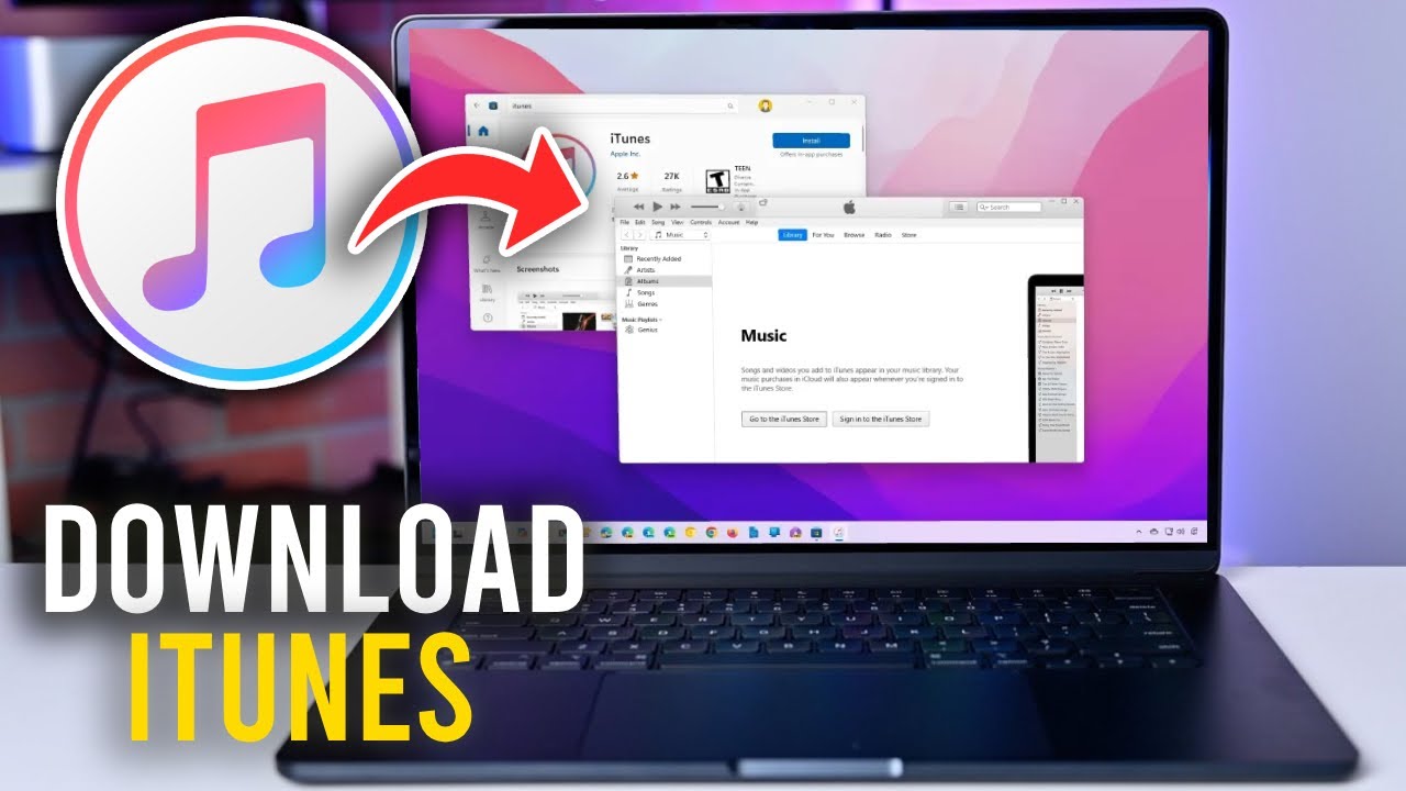 🔧 How to Easily Download & Install iTunes on Windows 10/11 - Full Step ...
