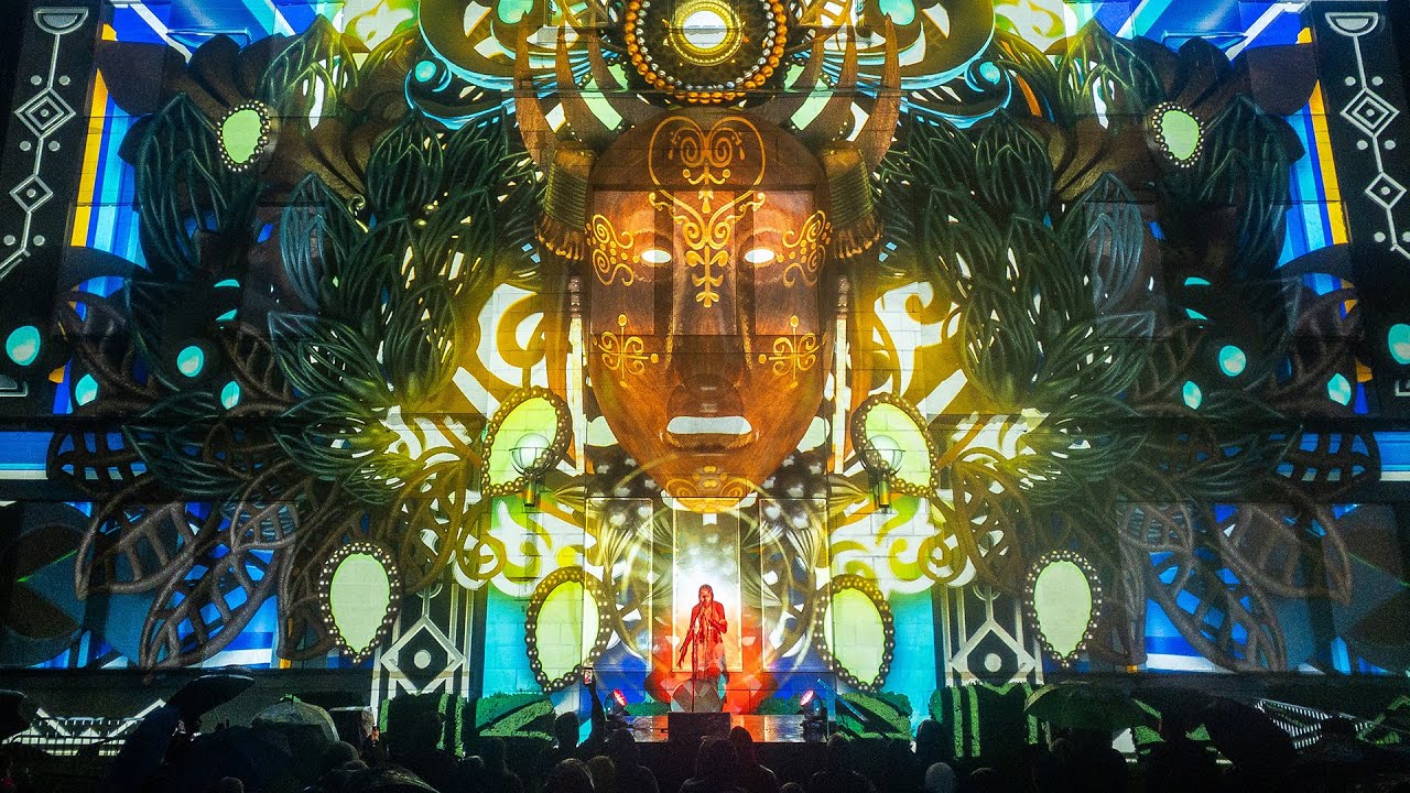 WEB OF LIFE - Snow Raven & Mindscape Studio - Luma Festival 2023 - YouTube