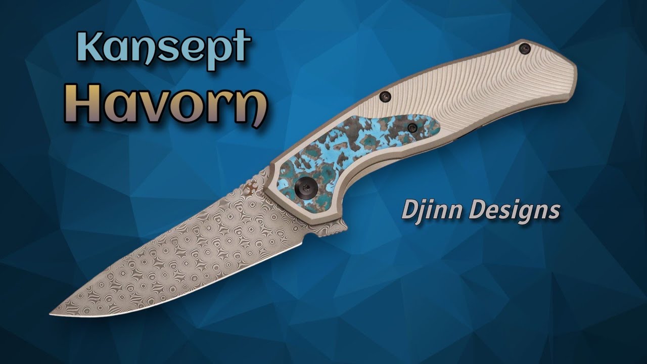 Kansept Havorn: New Flipper Knife by Djinn Designs, Beautifully ...