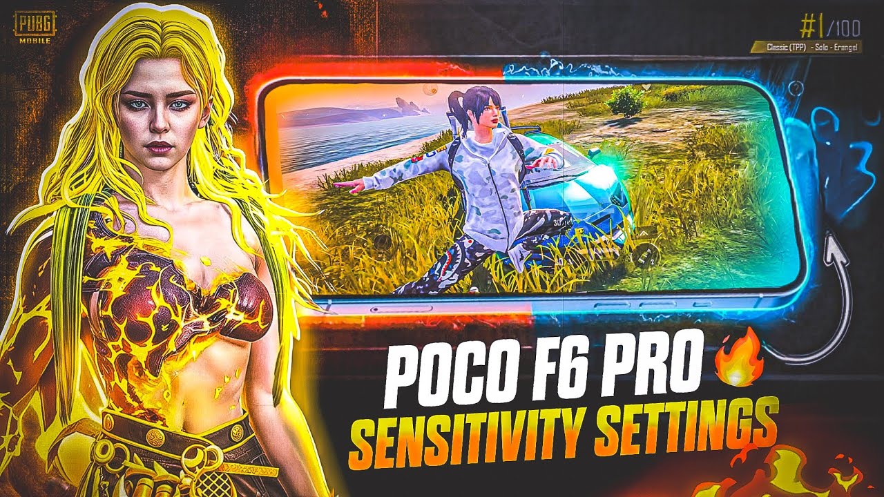 Poco F6 Pro Pubg Sensitivity Settings | Smooth + 90fps - YouTube