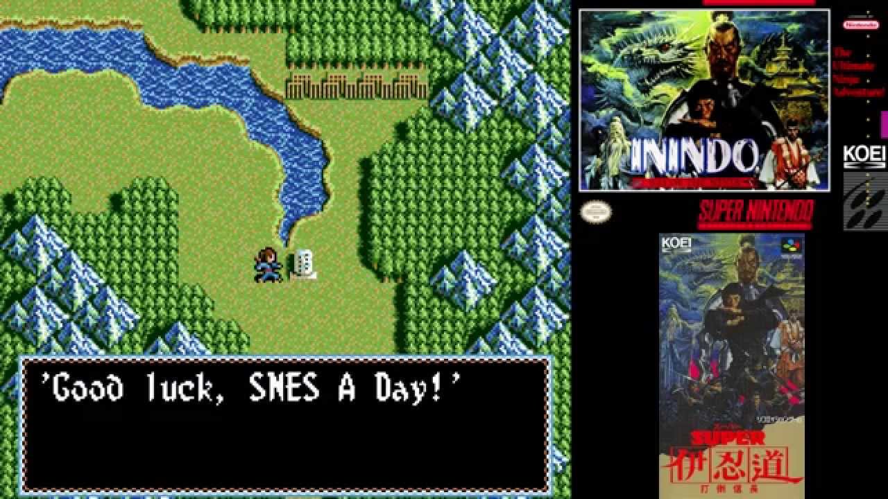 SNES A Day 162: Inindo: Way of the Ninja - YouTube