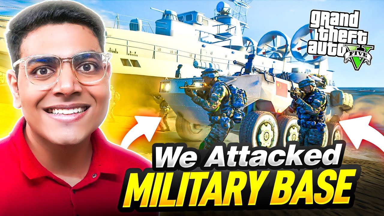 I Attacked Military Base In GTA 5 RP | GTA 5 Grand RP #58 - YouTube