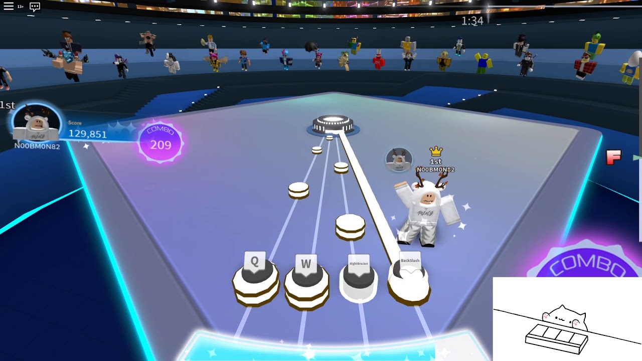 Roblox Robeats :D - YouTube