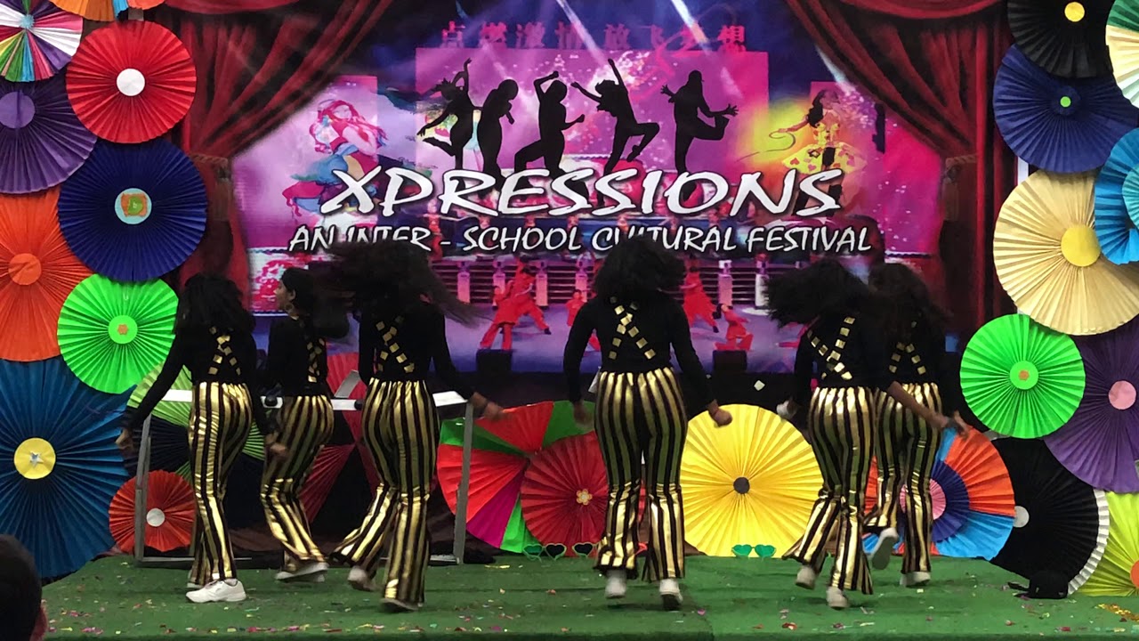 ICSK Girls Retro Dance Competition at Don Bosco School - YouTube