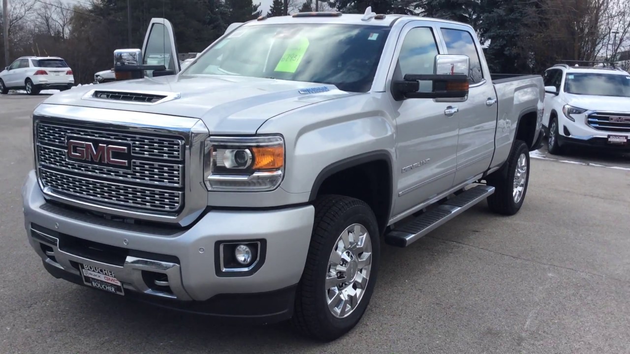 NEW 2019 GMC Sierra 2500HD Denali Diesel for Mike - 19GR0098 - Boucher ...