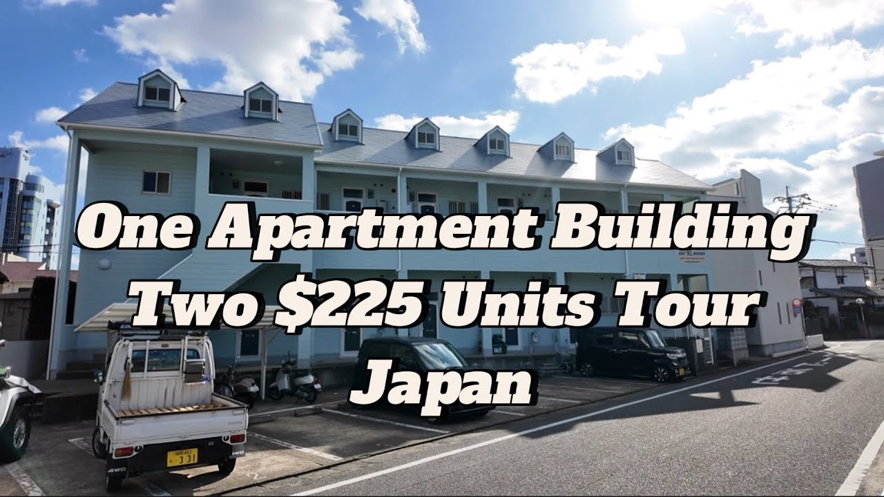 One Building Two Units $225 Apartment Tour | Fukuoka Japan - YouTube