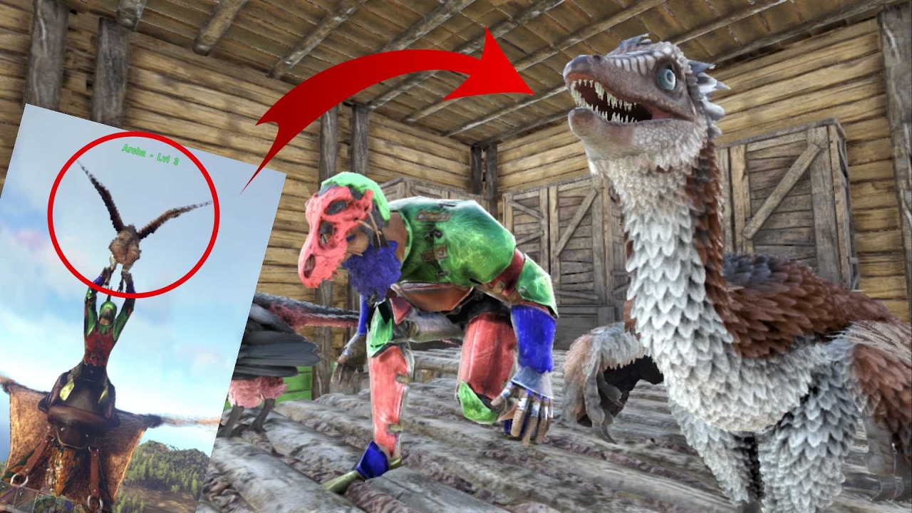 COMO TAMEAR UN ARCHA EN ARK - T.1 - EP.10 - YouTube