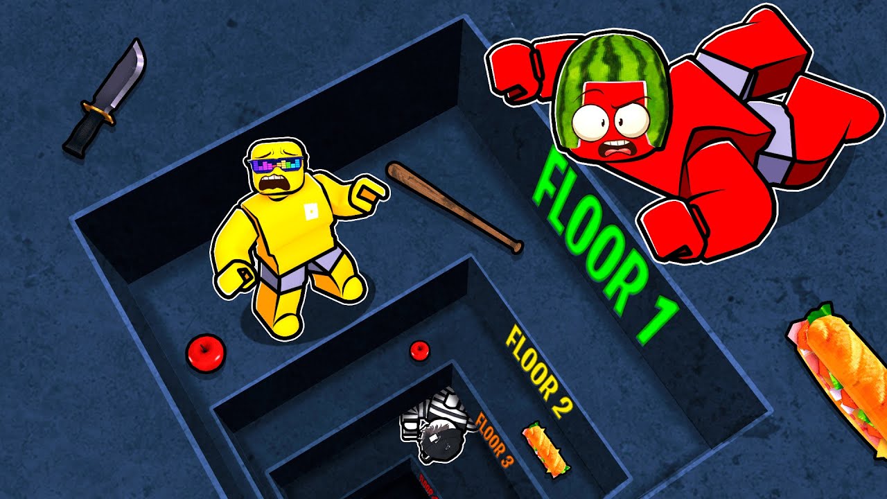 Surviving THE PLATFORM In Roblox... - YouTube