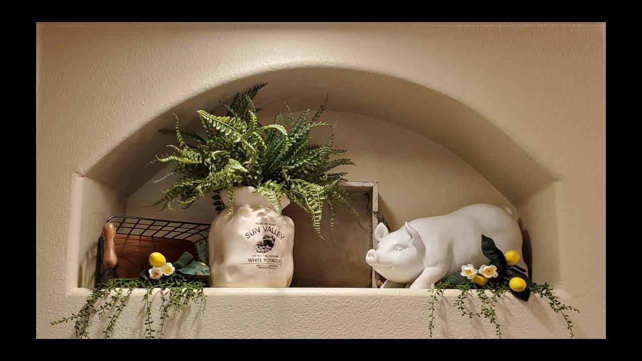 FARMHOUSE FRENCH COUNTRY KITCHEN LEMON DECOR - SUMMER KITCHEN TOUR ...