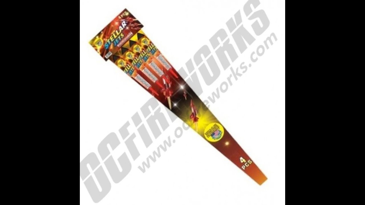 STELLAR JETS Fireworks (Rockets) - YouTube