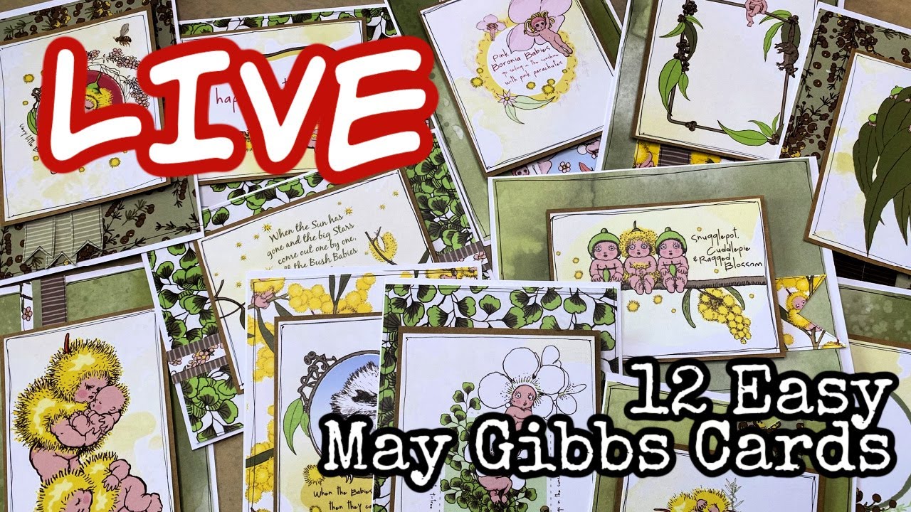 Easy Cardmaking Live Mini Class - YouTube