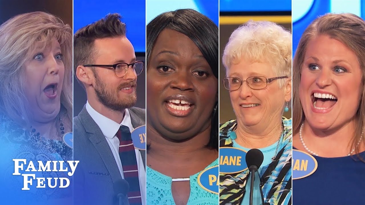 Family Feud's BEST BLOOPERS and EPIC FAILS!!! | Part 5 - YouTube